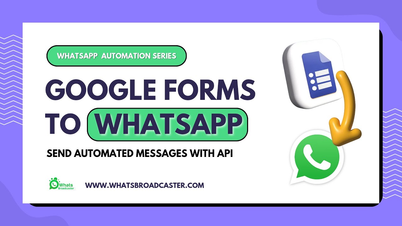Google Forms to WhatsApp Automation: WhatsApp Business API - Rajkamal ... Google Forms to WhatsApp Automation: WhatsApp Business API - Rajkamal ...
